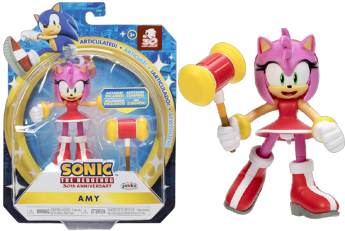 Sonic The Hedgehog Amy Action Figure | VTG. COMICS AND TOYS