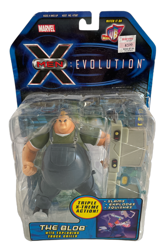 2001 X-Men Evolution The Blob Action Figure [Package Bubble Lifting ...