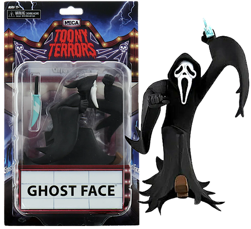 Toony Terrors Series Ghostface 6-inch Action Figure | VTG. COMICS AND TOYS