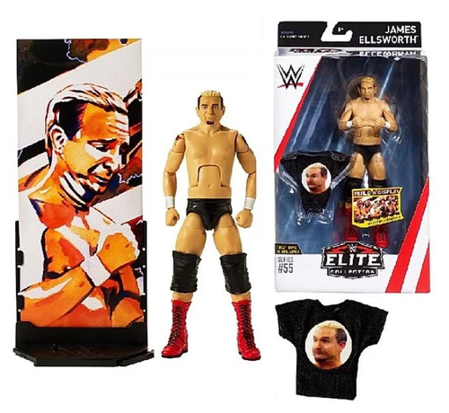 WWE Elite Collection Series 55 James Ellsworth Wrestling Figure | VTG ...