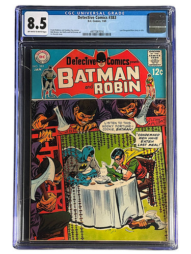 Detective Comics 383 CGC 8.5 OW to WH | VTG. COMICS AND TOYS