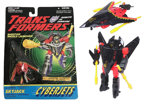 1994 Transformers Crberjets Skyjack Figure | VTG. COMICS AND TOYS