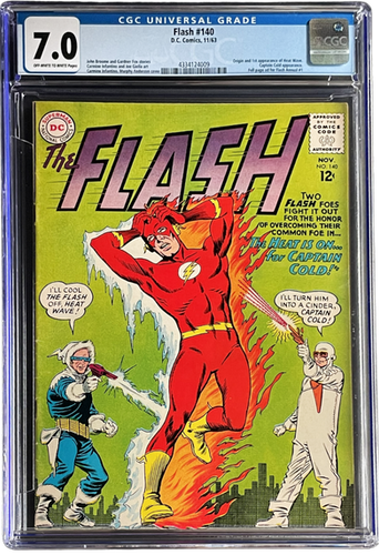 Flash 140 CGC 7.0 Off-WH To WH | VTG. COMICS AND TOYS