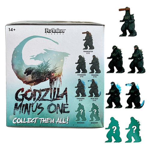 ReAction Mini Godzilla Minus One Collection Blind Box 1 Figure Per Box ...