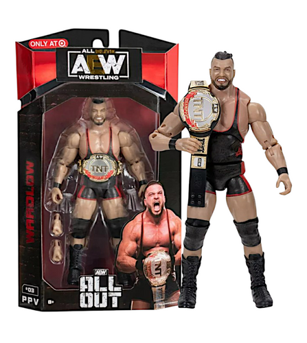 AEW All Out Unrivaled Wardlow Store Exclusive Action Figure | VTG ...