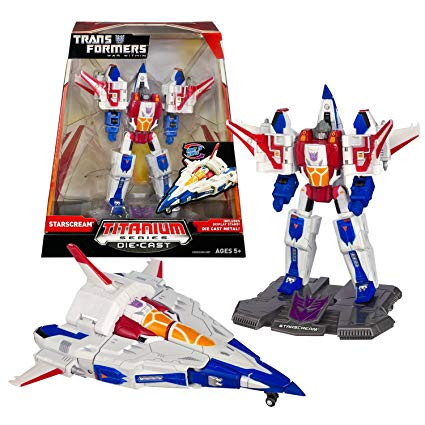 Transformers TItanium Series Starscream Die-cast Figure | VTG. COMICS ...