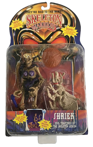 1994 Vintage Skeleton Warriors Shriek Action Figure | VTG. COMICS AND TOYS