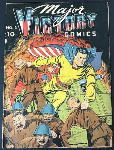 Major Victory Comics (1944) #3 [Imcomplete,Torn Out Part 1st Page ...