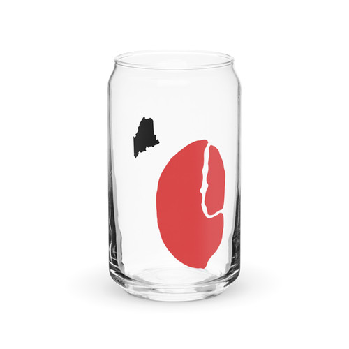 Maine State "LOBSTER" Flag glass | MLCA