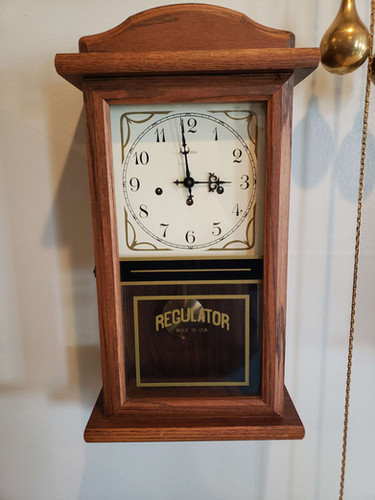 Ansonia regulator | Phil's Clocks