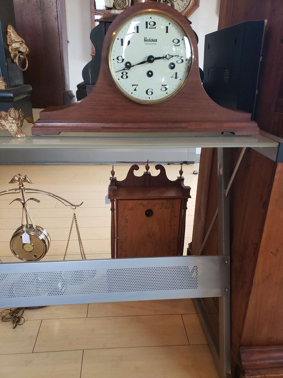 Bulova mantle clock westminster | Phil's Clocks