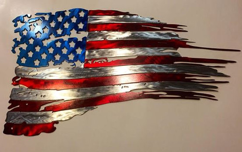 Tattered Flag, American Flag | AME Solutions Inc.