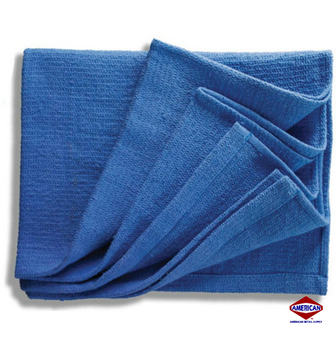 New Blue Huck Towels | cardetailvictoria