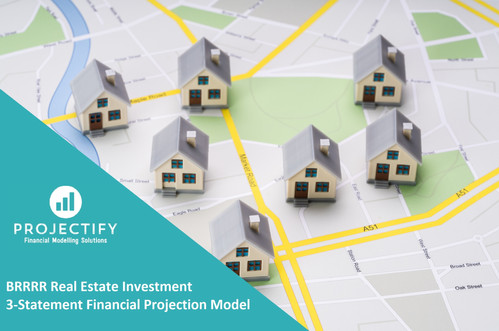 BRRR Real Estate Investment Financial Projection - Excel Models ...