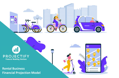 Rental Business Financial Projection - Excel Model | Projectify