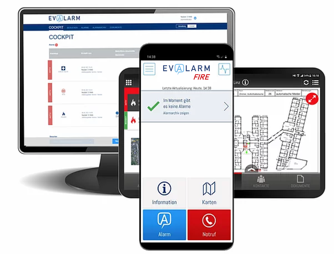 Feuerwehr & Leitstelle | EVALARM FIRE