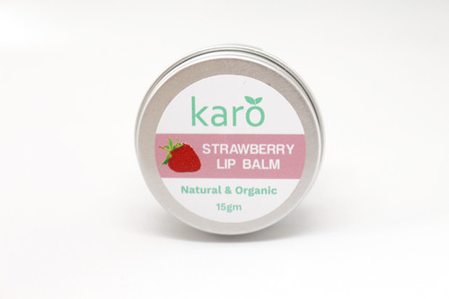 KARO Strawberry Lip Balm 15gm | Karo NZ