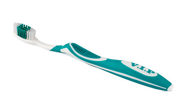 V.I.P Grip Plus (Rubberized Handle) | V.I.P Toothbrushes a