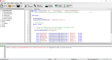 Simulateur de robot EV3 - Textuel | robotiqueeducative
