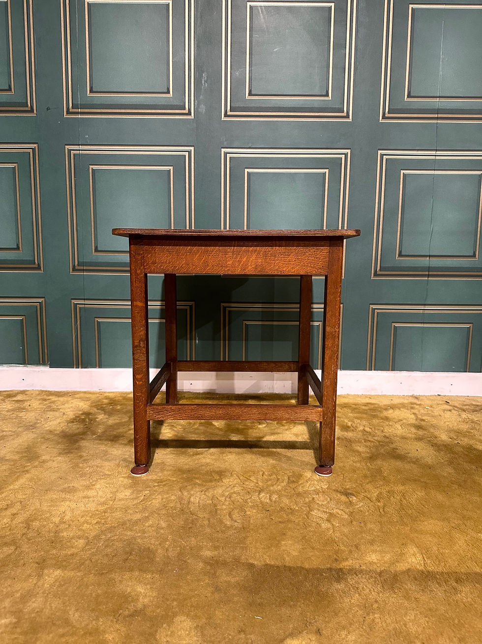 Vintage Oak Side Table | Timeless FurnitureUK