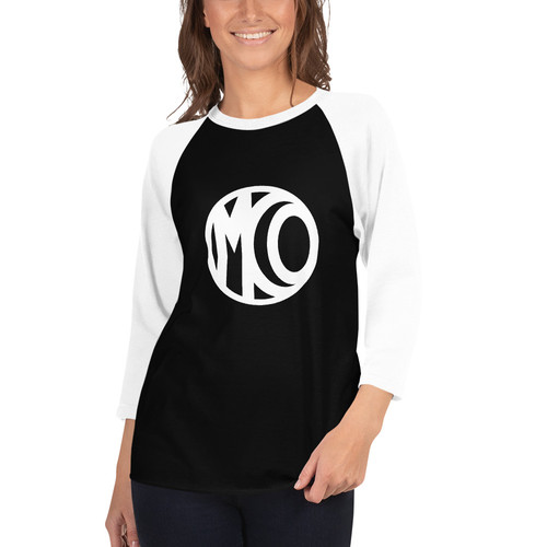 MoCo LoGo Unisex Baseball T (white) | MoCoMade
