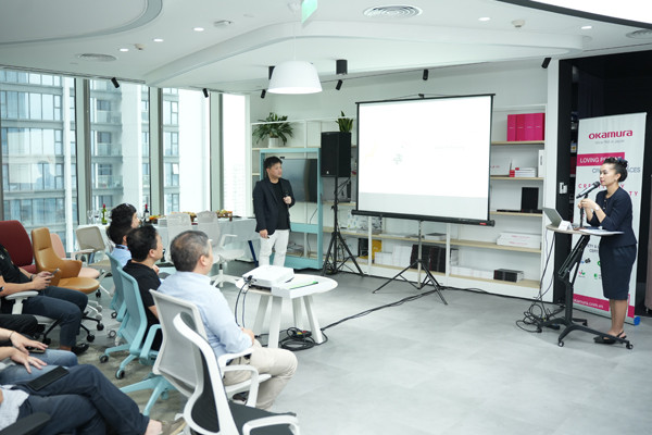 Office design in the new normal situation.