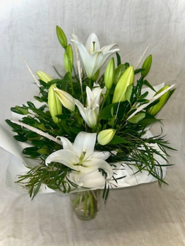 Lily Bouquet ($55 - $120) | Peninsula Flowers