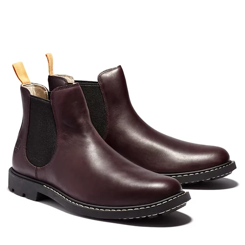 Timberland Belanger Chelsea Boot for Men in Burgandy | Jade Lion