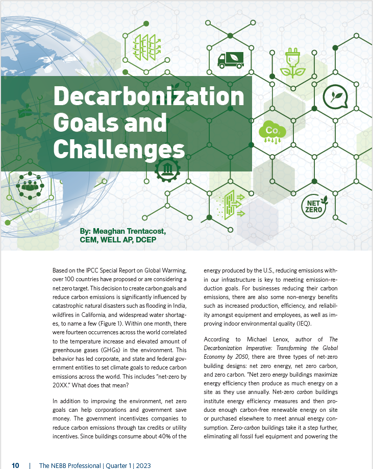 Your Roadmap to Building Decarbonization Strategy Goals and Challenges