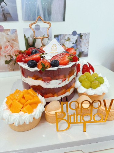 6" Mix Berry Dessert Box | Dessert Plan