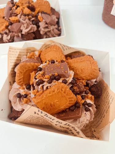 4" Cocoa Bento Dessert Box | Dessert Plan