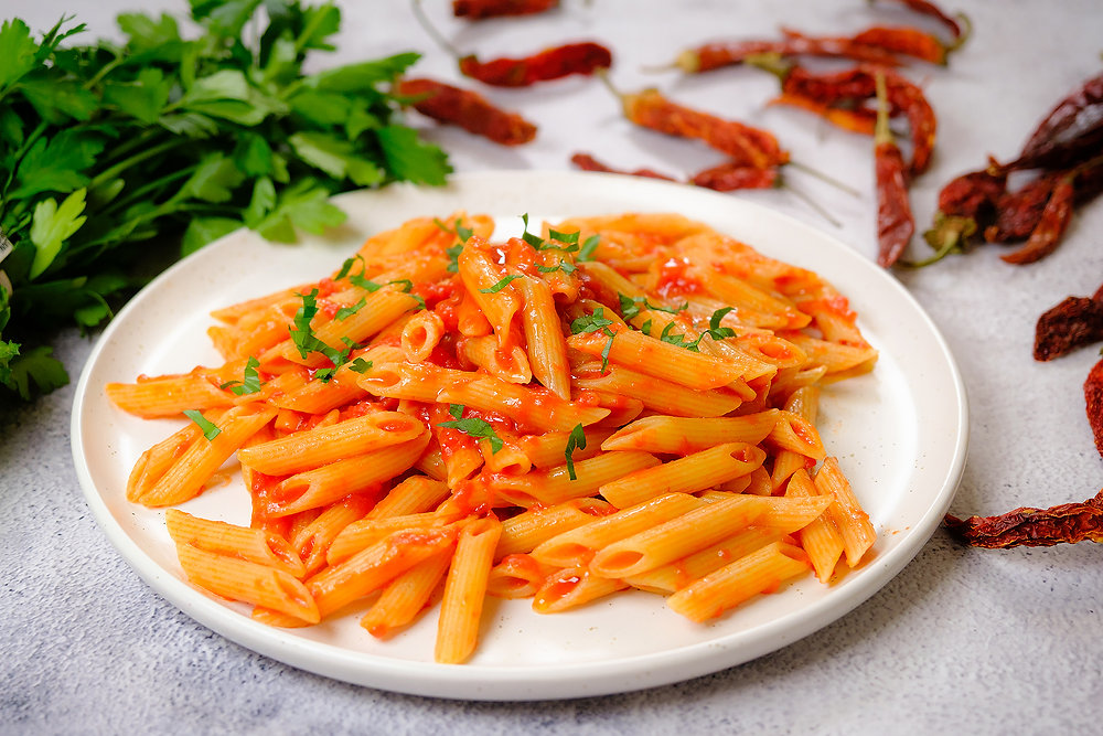 Penne all’Arrabbiata Recipe | Genuine Italian Spicy Tomato Sauce - Recipes Vista