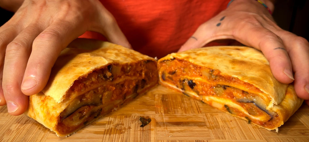 Scacciata Ragusana | Italian Folded Pizza Recipe