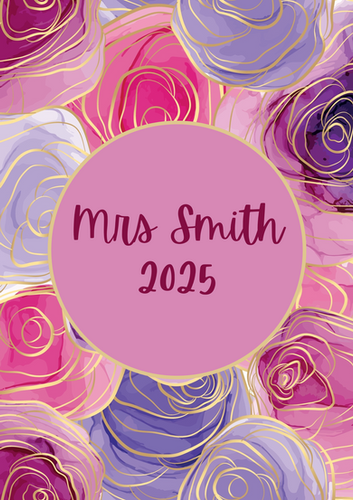 Roses Teacher Planner | Pick a Planner