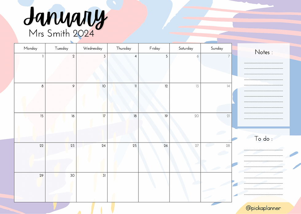 2024 Desk Calendars | Pick a Planner