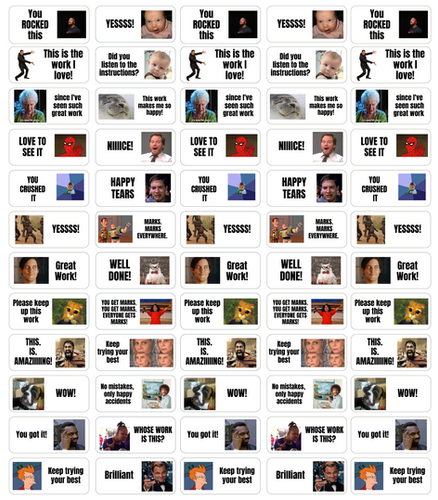 Meme Marking Stickers | Pick a Planner