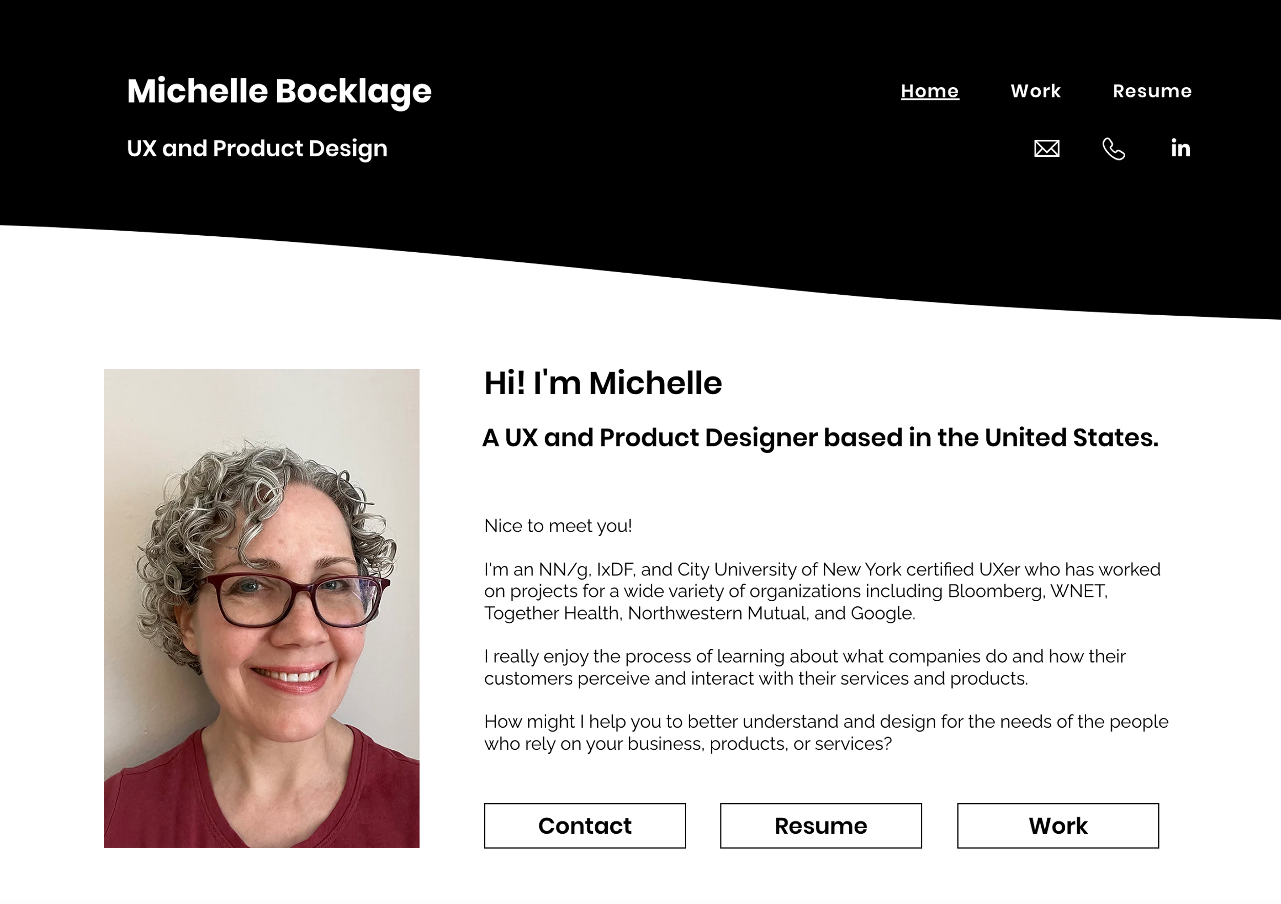 UX Designer | Michelle Bocklage UX and Visual Design Portfolio