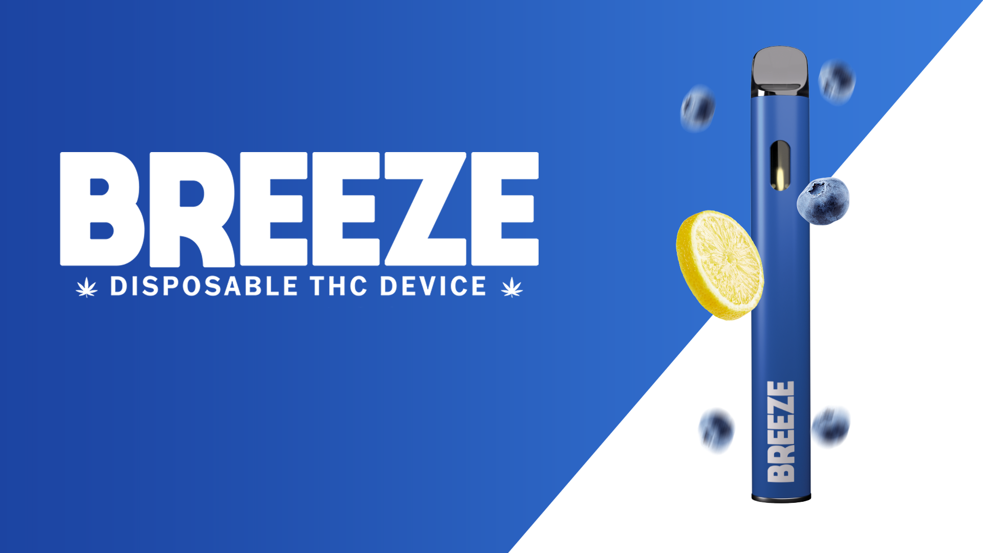 Bursting Blueberry Lemonade | Breeze Canna | THC Disposable Vape Pens ...