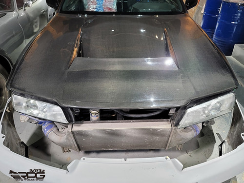 [New] R32 GTR N1- Vacuum Form Carbon Hood/Bonnet Lip (Bolt on ...