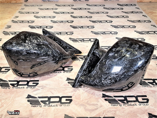 WRC Electrical Adjustable Vacuum Forge Weave Carbon Fiber Mirrors ...