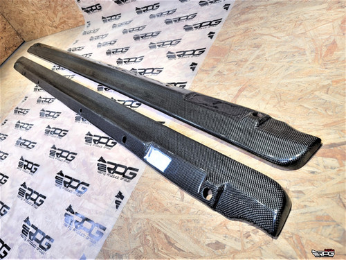 04-07 STi SS Add-on Vacuum Carbon Side Skirt Extension | racingproductgroup