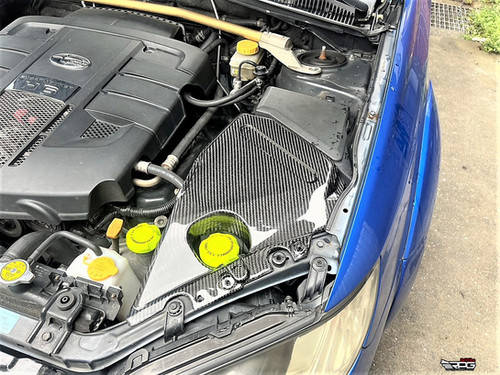 Legacy BL BP Engine Bay Battery Vacuum Carbon Cover | racingproductgroup
