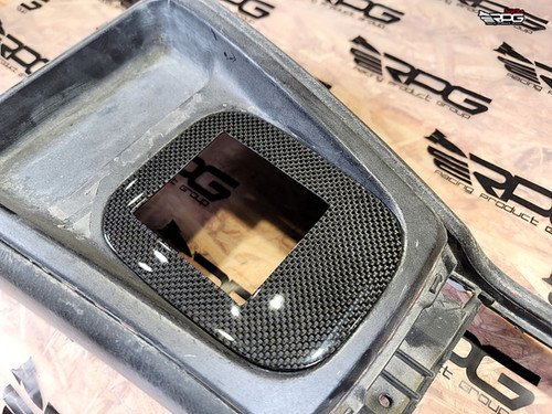 GC8 Vacuum Carbon Shift Boot Delete Cover (Clip On) | racingproductgroup