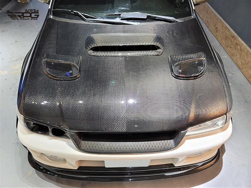 GC/GF - Vacuum Form Fully Carbon Fiber Hood (Installed ...