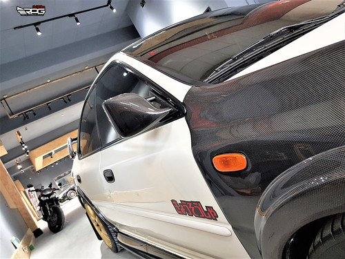 WRC World Rally Champion GC8/GF8 Vacuum Carbon Mirrors | racingproductgroup