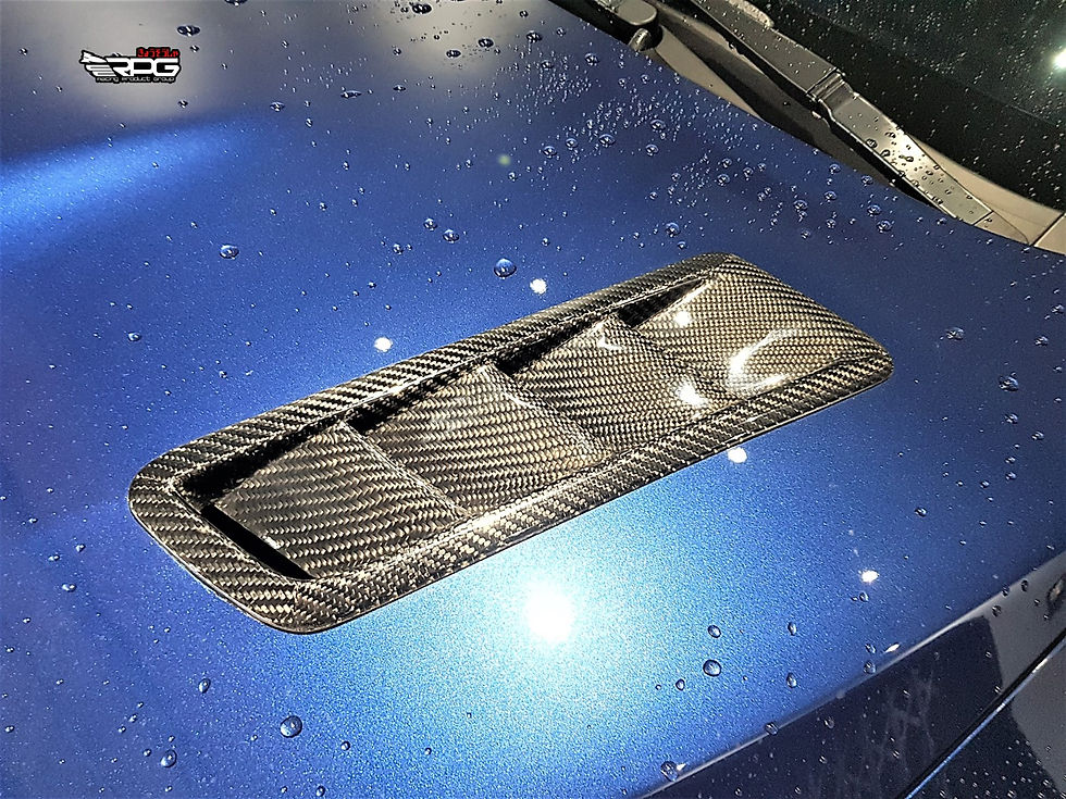 Road Rage RR-36 Vacuum Carbon Hood Vent Heat Extractor Set ...