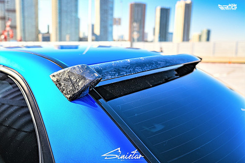 GD Chassis - Vacuum Forge Carbon C Pillar Roof Vane Wing Spoiler ...