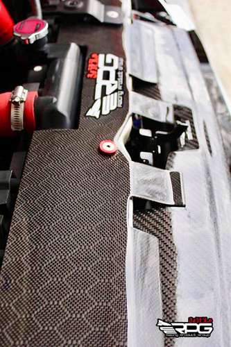 GD - Honeycomb Carbon Radiator Shroud Cooling Plate | racingproductgroup