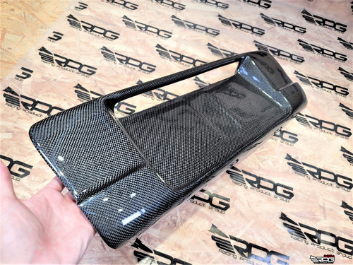 GG Wagon - Vacuum Carbon Rear Bumper License Plate Backing Frame ...