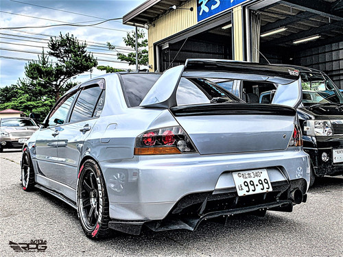 Evolution Evo 8 9 RoadRage RR Vacuum Form Gurney Flap | racingproductgroup